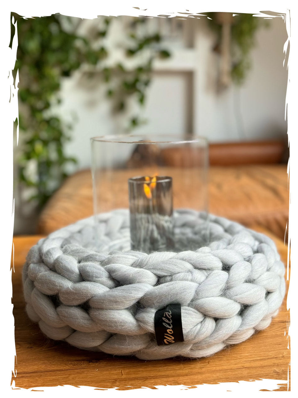 Windlicht / Vase Zylinderform Klein – Wollà